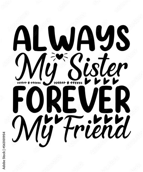 Sister Svg Design Bundle Svg Files For Cricut Svg Big Sister Svg