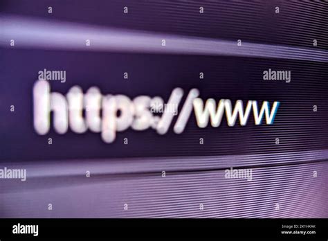 Pixelated Closeup View Of An Internet Web Browser Search Input With