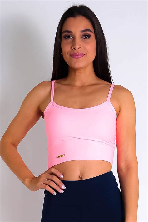 Comprar Top Alça Fina Com Bojo Deslize