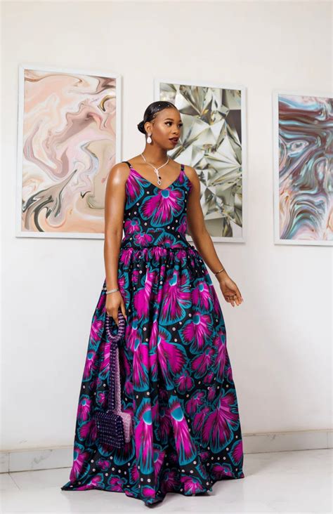 Fundua Backless Maxi Dress Etsy