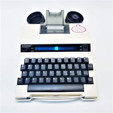 Buy The Ultratec Superprint Tty Typing Hearing Aid Deaf Vintage