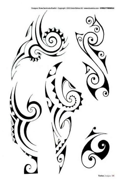 Maori Patterns Tattoo Sketches Learning To Draw Узоры маори Тату