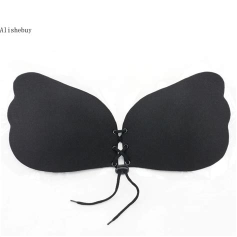 Women Invisible Bra Super Push Up Seamless Self Adhesive Sticky Bras Ladies Wedding Party Front