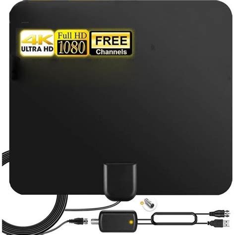 Antenne TV Intérieure Upgrade 420KM Antenne HDTV numérique Longue