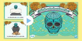 PowerPoint Altar interactivo de Día de Muertos Twinkl