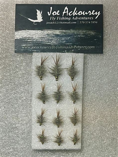 Bead Head Hares Ear Nymph Selection Joe Ackourey Fly Fishing Adventures