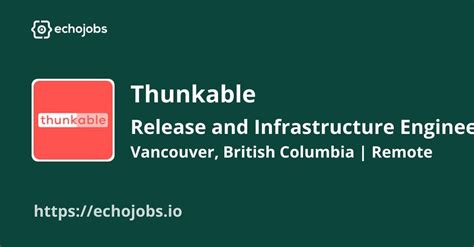 Thunkable Is Hiring Release And Infrastructure Engineer Usd 80k 170k