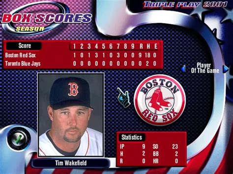 Triple Play 2001 2000 Mobygames
