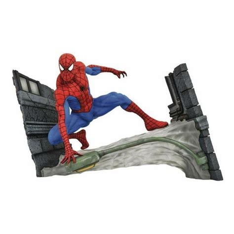 Estátua Spiderman Homem Aranha Marvel Gallery Pvc Diorama Shopee Brasil