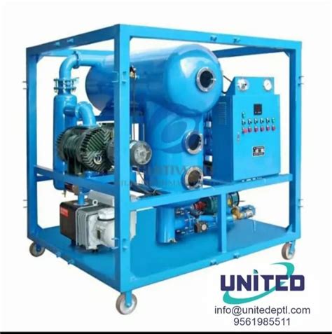 Transformer Oil Filtration Plant In Thane ट्रांसफार्मर ऑयल फिल्ट्रेशन