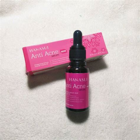 Jual HANASUI ANTI ACNE SERUM Untuk Kulit Berjerawat Mengandung