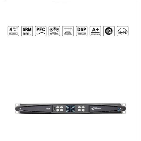 Jual Powersoft T904 Powersoft T 904 Power Amplifier With Dante And Dsp