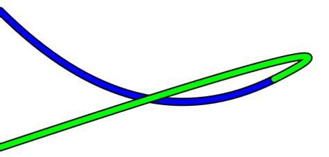 Ios Can You Draw A Stroked Bezier Path That Overlaps Itself Stack Overflow