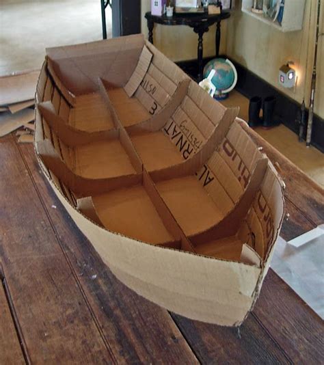 hutch studio: Boat Project Continued | Cardboard boat, Boat projects ...