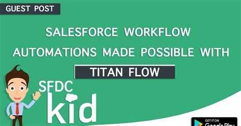Salesforce Workflow Automations Made Possible With Titan Flow SFDC Kid
