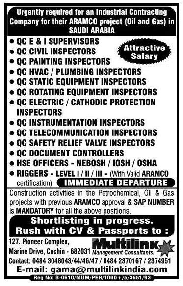 Hse Insider Saudi Aramco Project Hse Officers Required