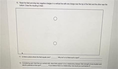Solved Charges Fields PhET Lab Name Period Procedure Chegg