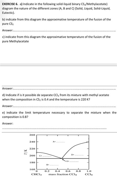 Solved EXERCISE 6 A Indicate In The Following Chegg