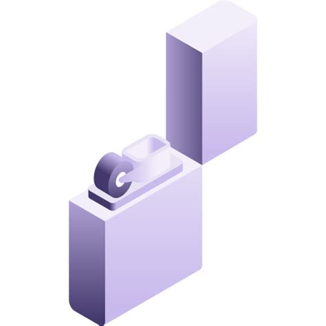 Lighter Gradient Isometric Gradient Icon