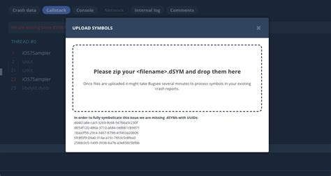 Crash Symbolication Ios Sdk Documentation Bugsee