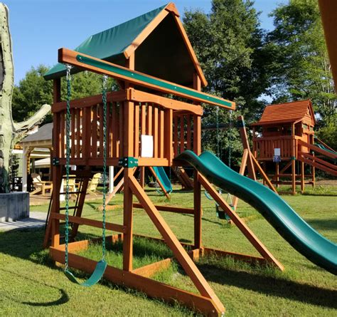 Wood Play Sets Play Sets Outdoor Sweetland Outdoor