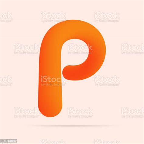 P 레터 시니 오렌지 컬러 로고 0명에 대한 스톡 벡터 아트 및 기타 이미지 0명 당근 디자인 요소 Istock