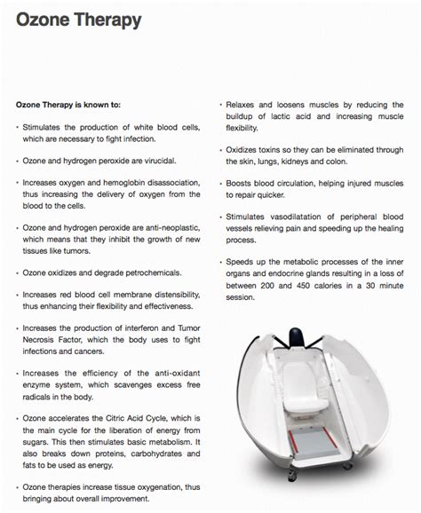 Ozone Therapy Benefits