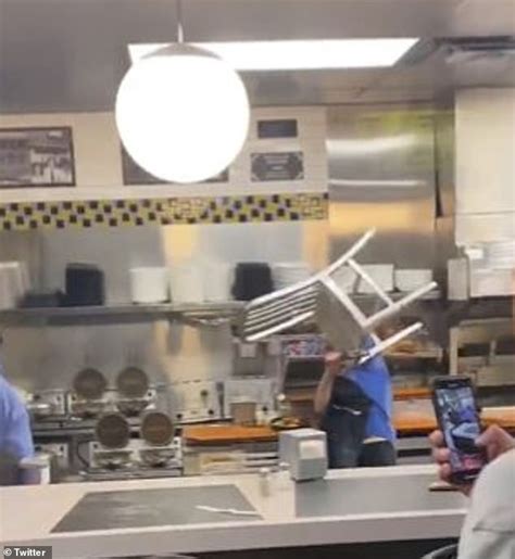 Texas Waffle House Worker Who Caught Chair Thrown By Unruly Customer