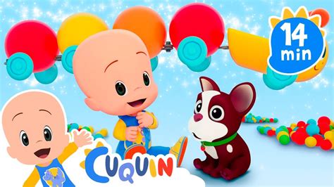 Bolas Coloridas Com A Orugue Engolidora Canções Cleo And Cuquín Youtube