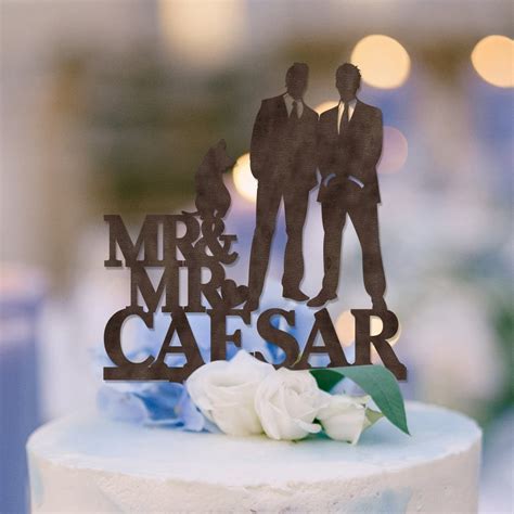 Buy Sexual Personalized Cake Topper Same Sex Marriage Cake Toppers Gay