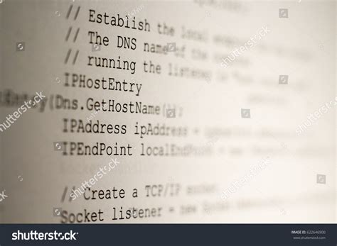 Software Development Csharp C Net Code Stock Photo Shutterstock