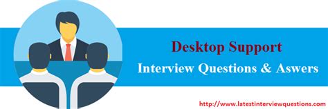 Top 50 Desktop Support Interview Questions Latest Desktop Support