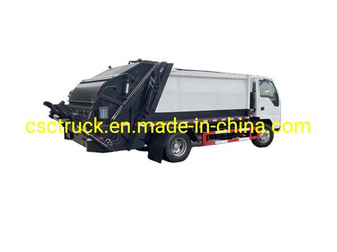 L Professional Compression Garbage Truck Hydraulic Garbage