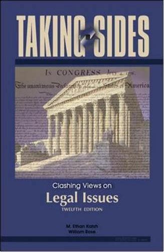 Taking Sides Clashing Views On Legal Issues Katshm Ethan Rose