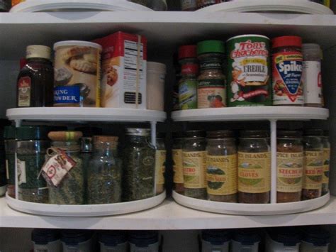 Lazy Susan Pantry Storage Simple 9 Step Storage