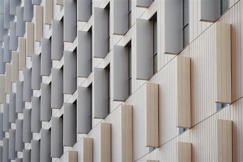 Premium Photo Modern And Contemporary Architecture With Buildings Of Geometric Structure In