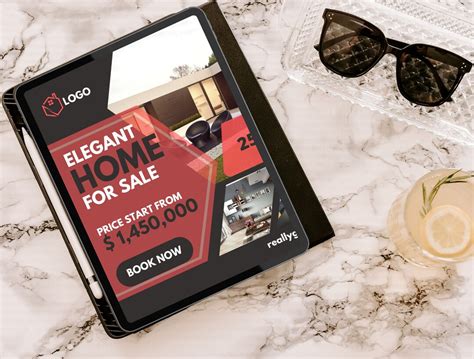Luxury Modern Real Estate Ad Templates New Property Ad Template