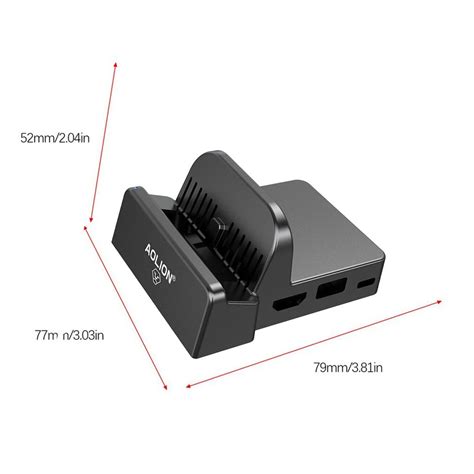 Mini Diy Replacement Dock Case For Nintendo Switch Grandado