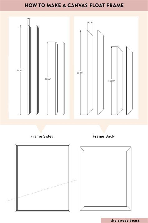 Easy Diy Floating Frame Tutorial Learn How To Frame Your Art For Less Artofit