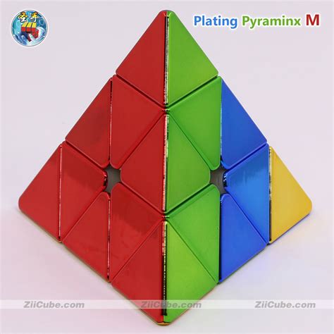 Sengso Plating Magnetic Pyraminx Cube