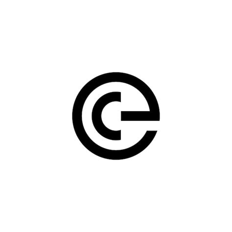 Modèle De Lettre E Logo Vecteur Premium