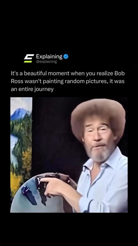 Last Photo Of Bob Ross