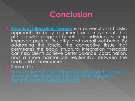Ppt Unlocking The Power Of Structural Integration Therapy Techniques And Benefits Powerpoint