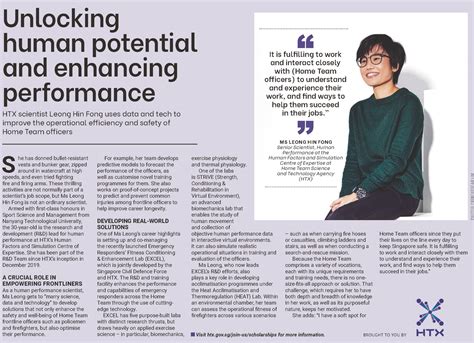 Unlocking Human Potential And Enhancing Performance National