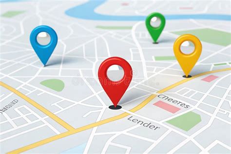 Realistic Location Map Pin Gps Pointer Markers Illustration For