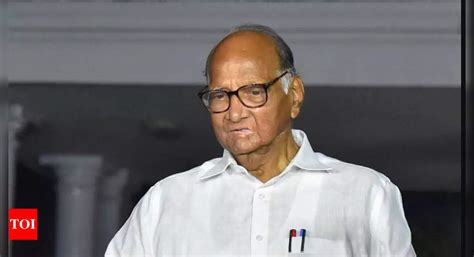 Ncp Sharad Pawar Dissolves All Ncp Units India News Times Of India