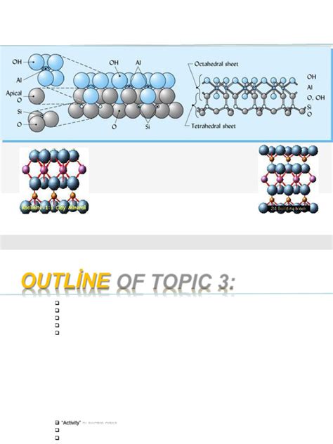 Lecture Note Clay Mineralogy Pdf Clay Minerals