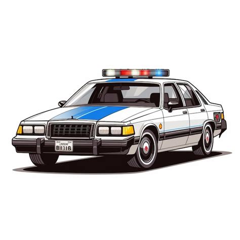 Vector de dibujos animados de la policía Vector Premium