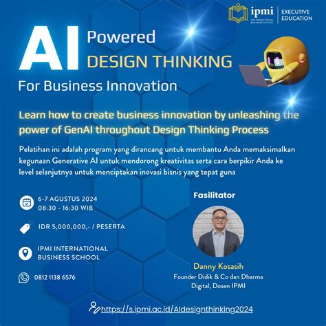Executive Education Ipmi Institute On Linkedin Inovasibisnis Aipowered Designthinking Ipmi