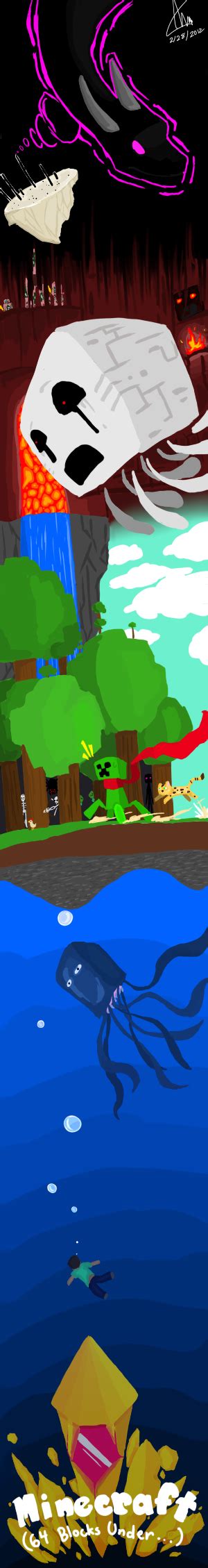 Minecraft 64 Blocks Under By Ninnin123 On Deviantart